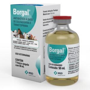 Borgal 50ml tratamento doenças infeccionas bovinos - Costavet